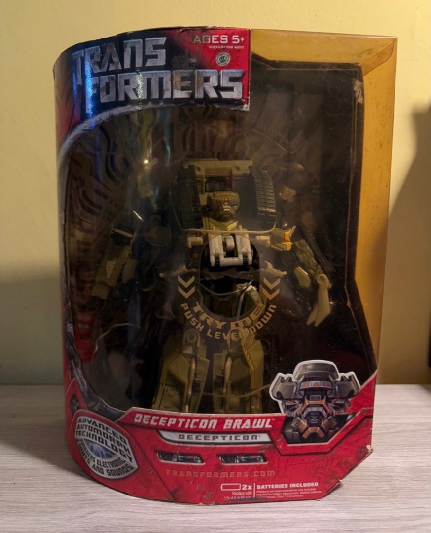 (NY SALE) Transformers 2007 Leader Class Decepticon Brawl Figure ...