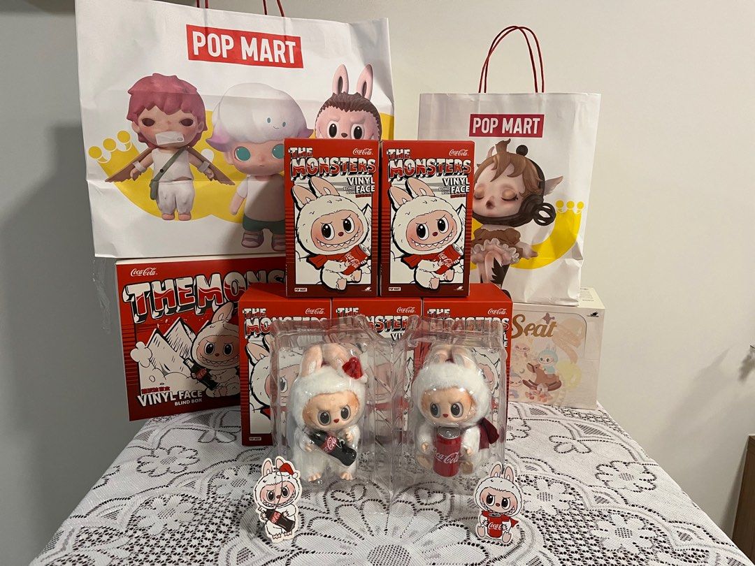 Original Popmart Labubu Coca Cola Limited Edition, Hobbies & Toys, Toys ...