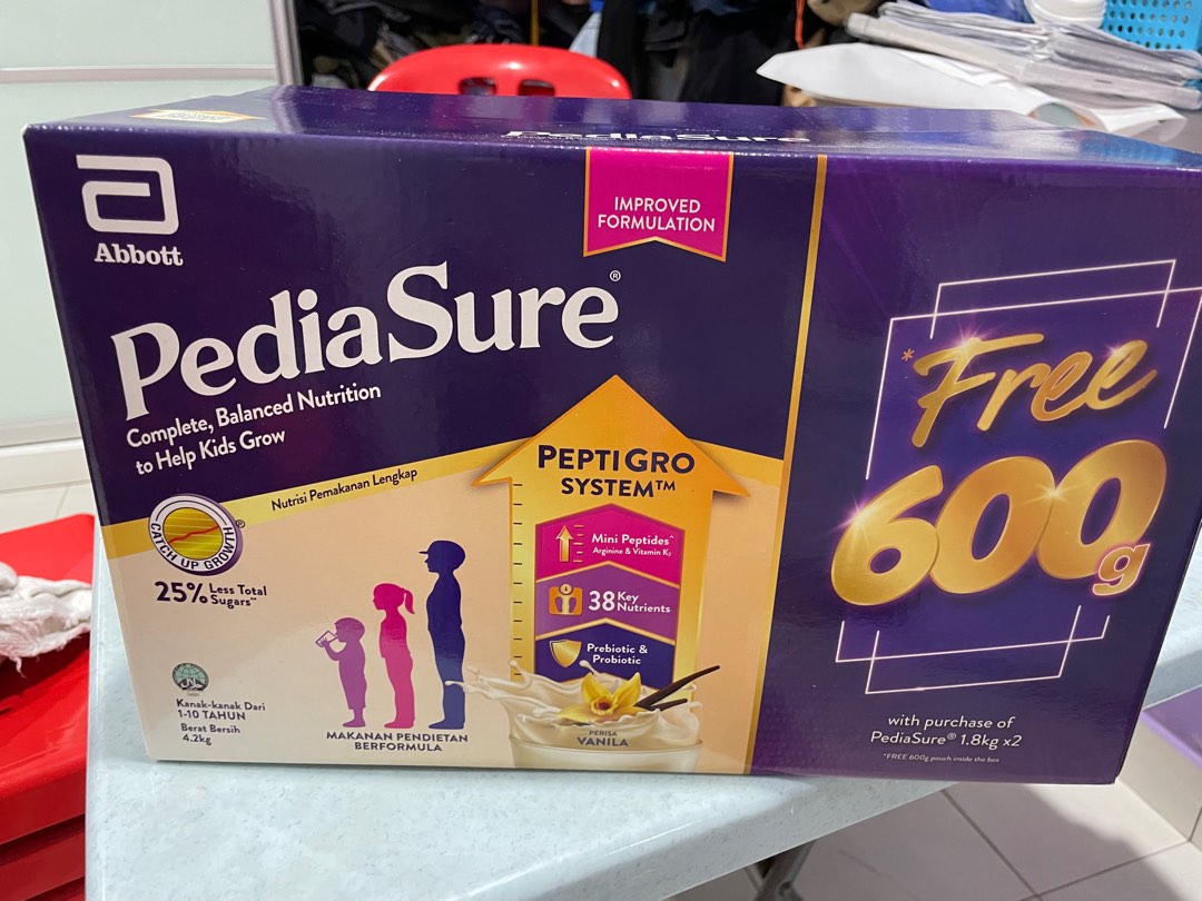 Pediasure Vanilla Milk Brand New, Babies & Kids, Nursing & Feeding ...