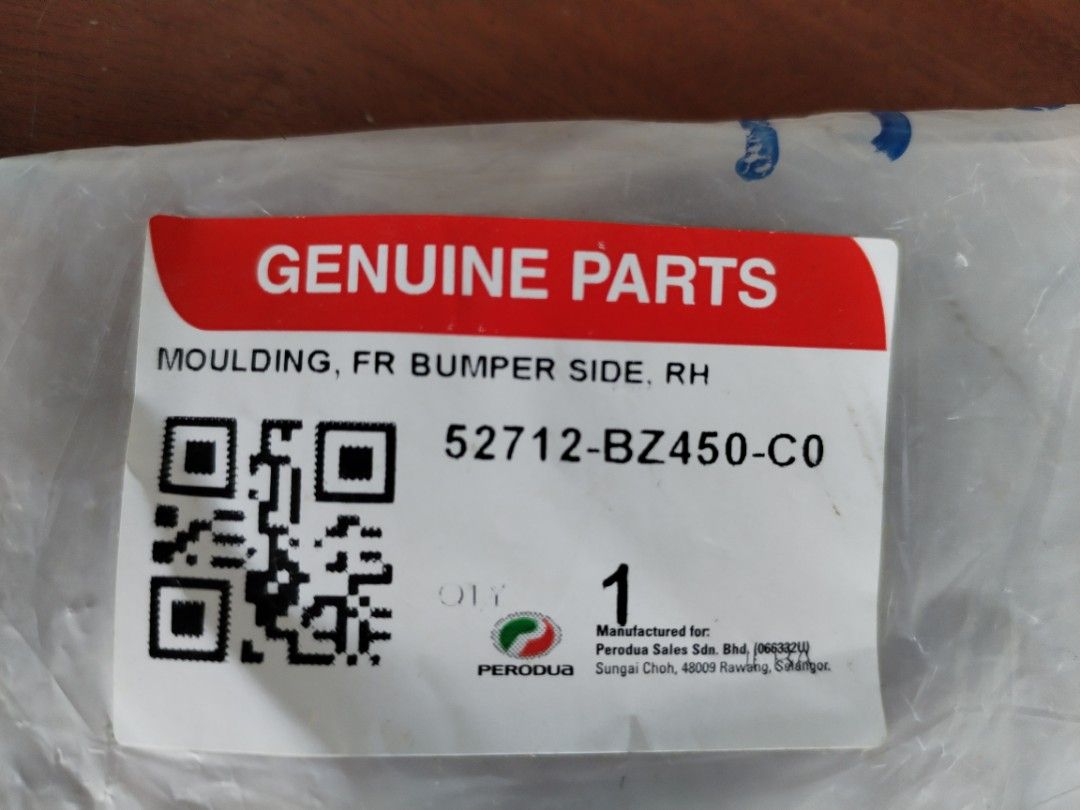 Perodua bezza Mounding front bumper side, Auto Accessories on Carousell