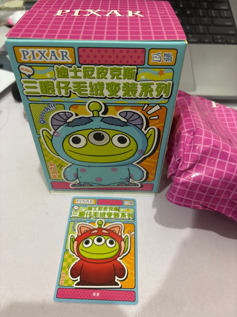 Pixar Blind box 三眼仔盲盒, Hobbies & Toys, Toys & Games on Carousell