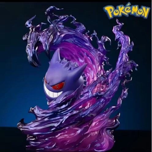 Pokemon Gengar Display Action Figure, Hobbies & Toys, Toys & Games on ...