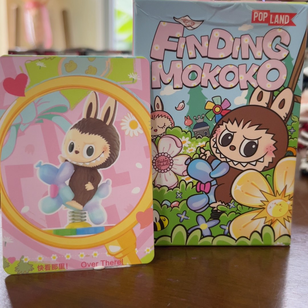 pop land findings mokoko ( Labubu ), Hobbies & Toys, Toys & Games on Carousell