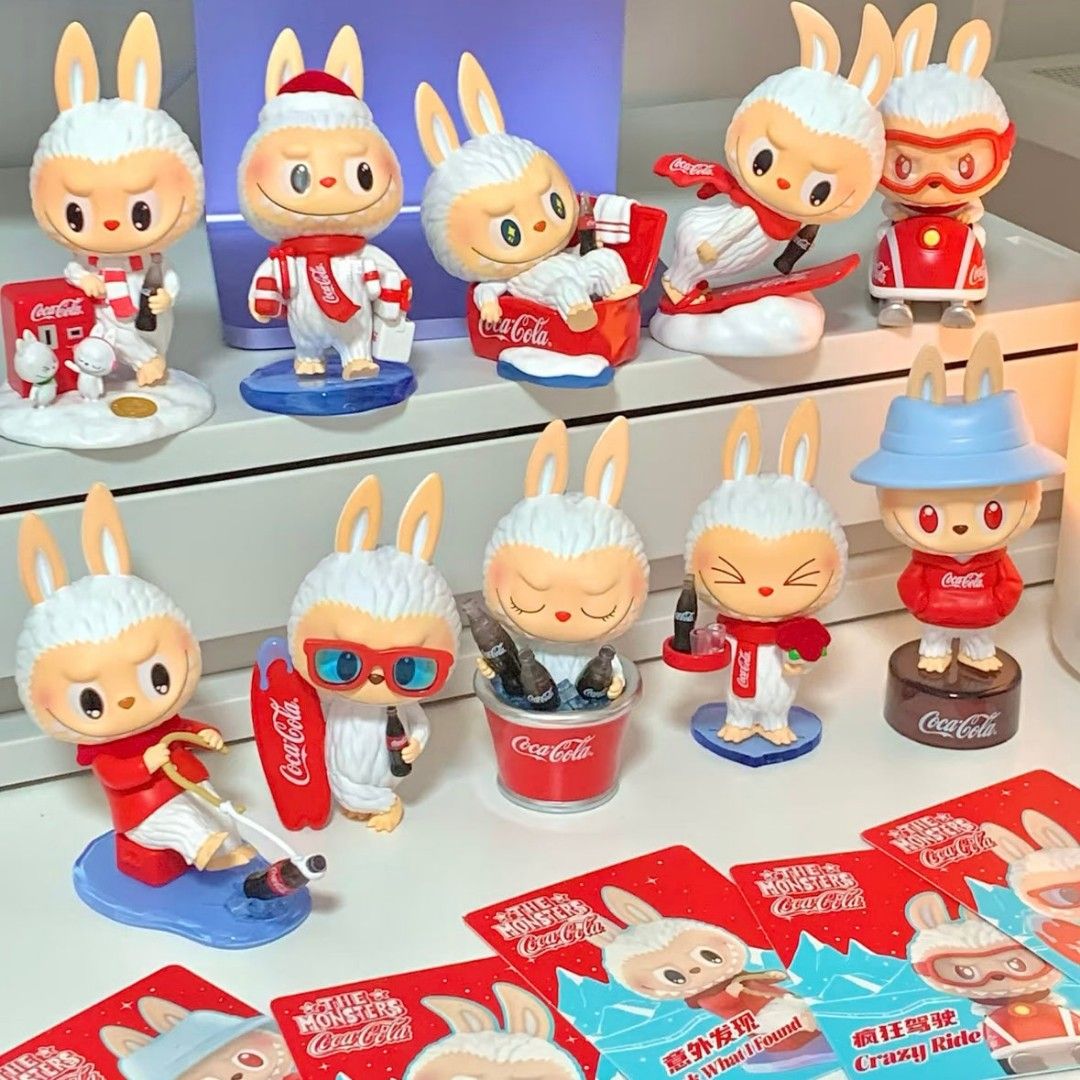 POP MART The Monsters Labubu x Coca-Cola Series Figures, Hobbies & Toys ...