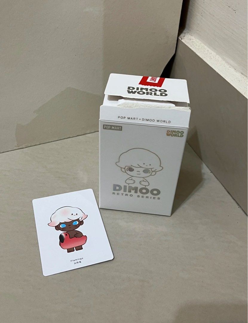 Popmart Dimoo Retro Flamingo, Hobbies & Toys, Collectibles ...