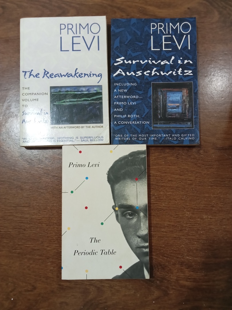 Primo Levi Book Bundle, Hobbies & Toys, Books & Magazines, Fiction ...