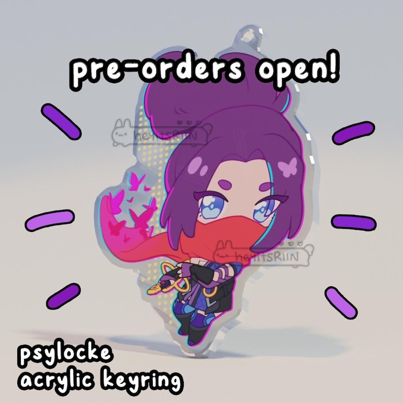Marvel Rivals Psylocke Acrylic Charm Pre-Order, Hobbies & Toys ...