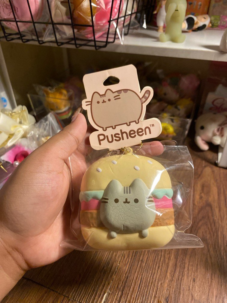 Pusheen Burger Squishy, Hobbies & Toys, Toys & Games on Carousell