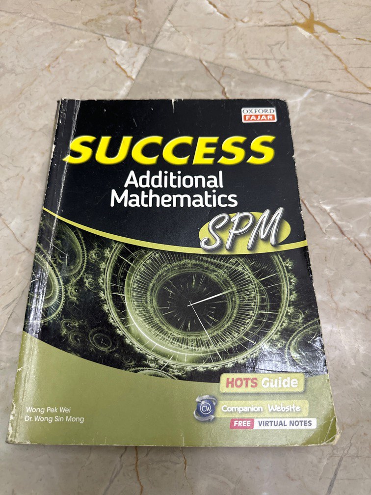 Reference add maths, Hobbies & Toys, Books & Magazines, Textbooks on ...