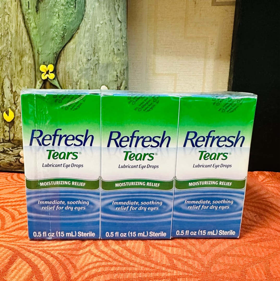 REFRESH TEARS LUBRICANT EYE DROPS, Beauty & Personal Care, Vision Care ...