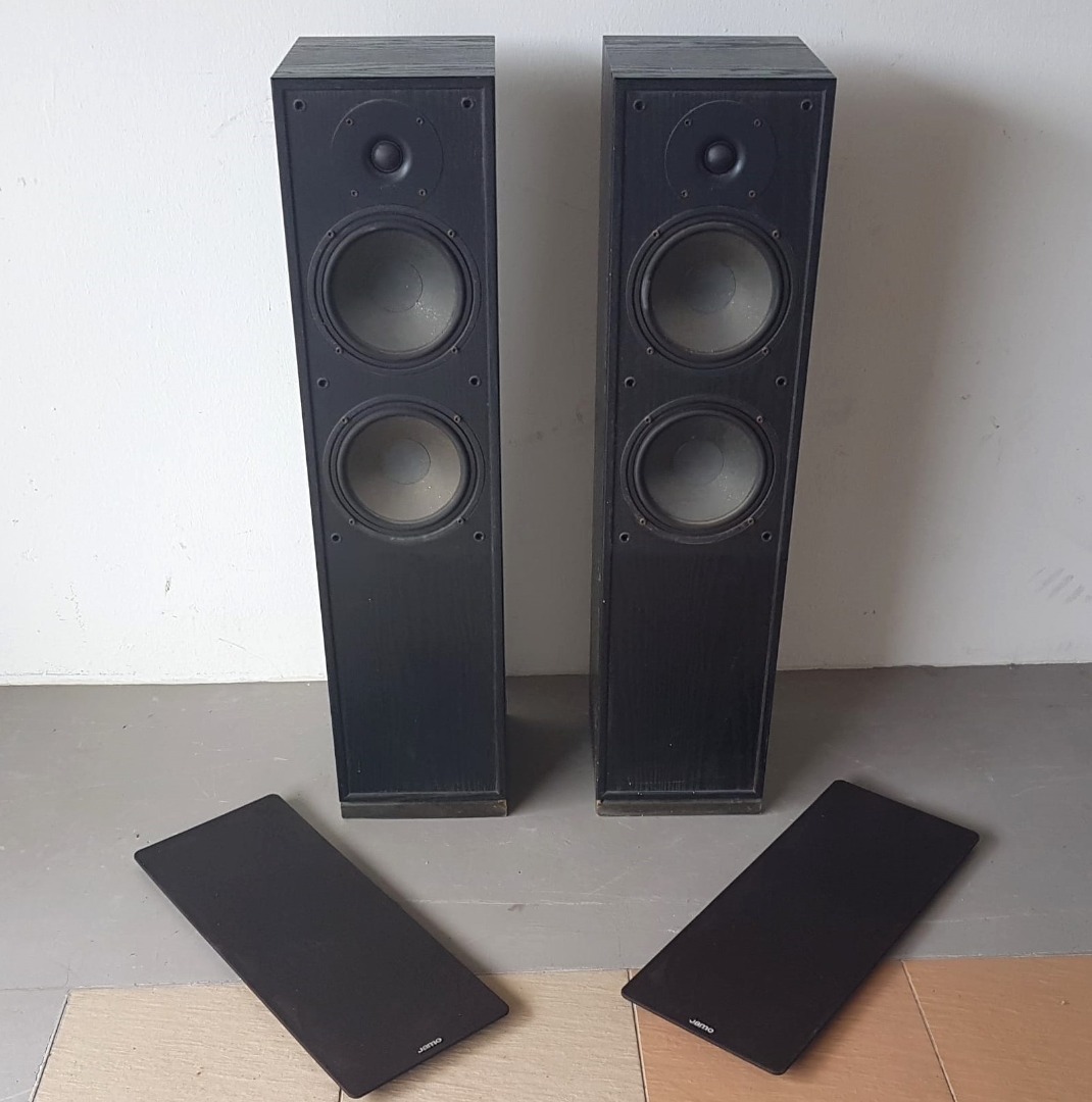 Retro HIFI Sound System, JAMO 3-Way Speakers, Model S416, Denmark, 2 ...