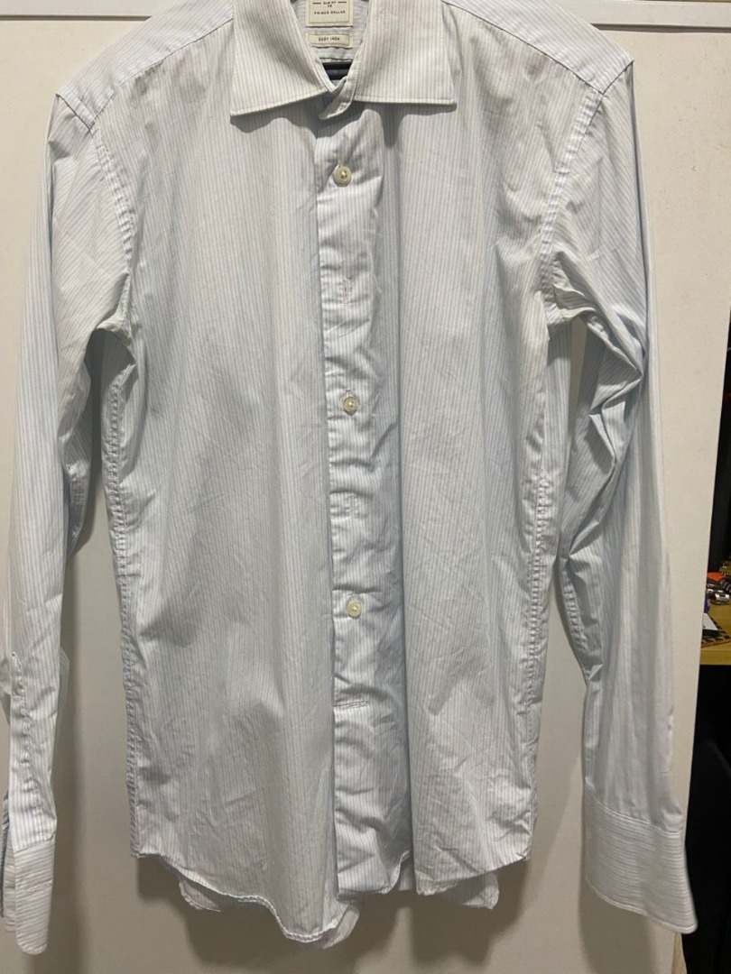 Sacoor One Men's Classic Slim Fit Shirt (PRINCE COLLAR) [S], Men's ...