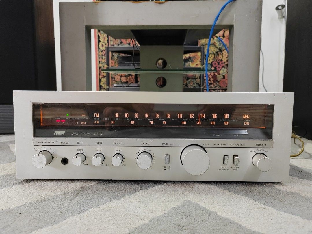 Sansui R-30 stereo receiver amplifier, Audio, Soundbars, Speakers ...