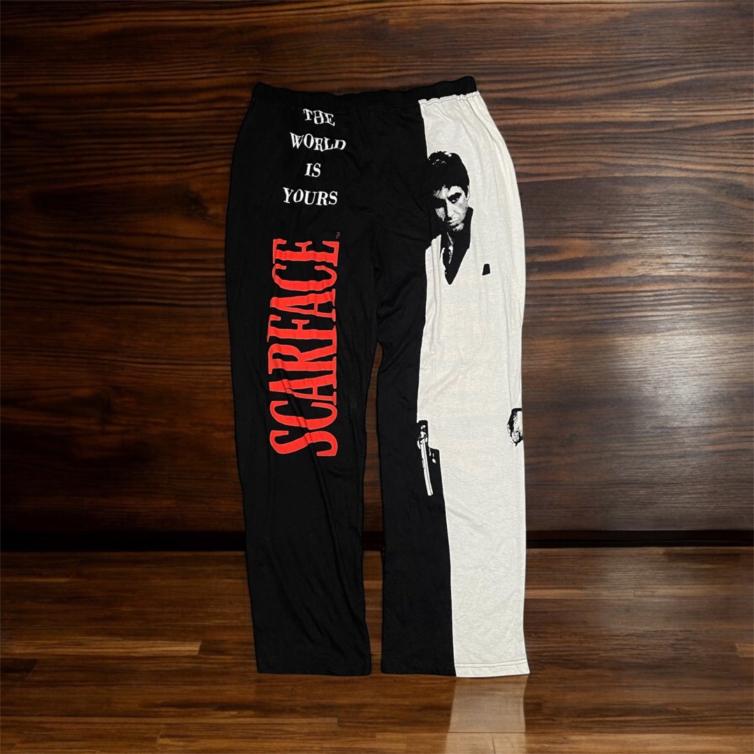 SCARFACE Tony Montana Pajama, Men's Fashion, Bottoms, Trousers on Carousell