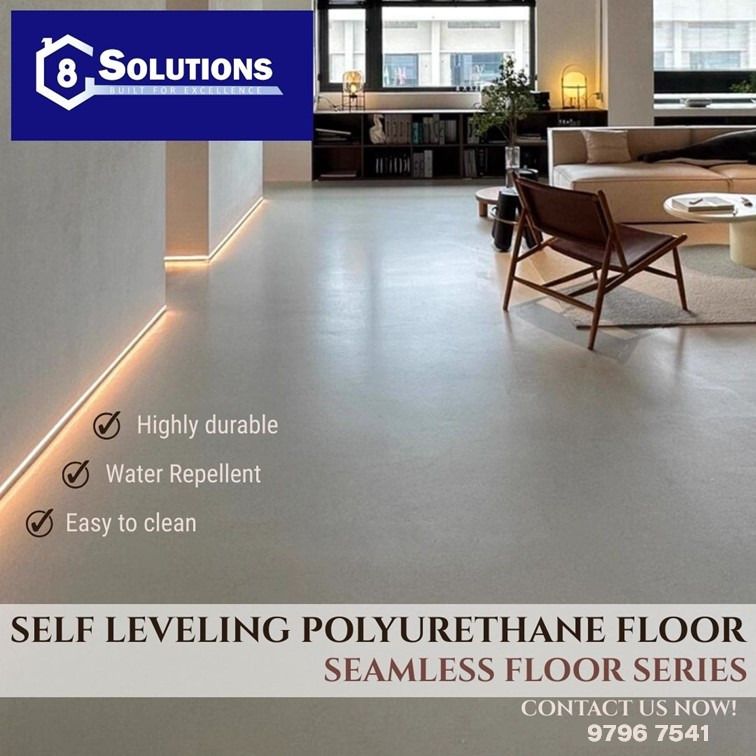 Seamless Floor/Self Levelling Polyurethane/BTO/ Residential Floor ...