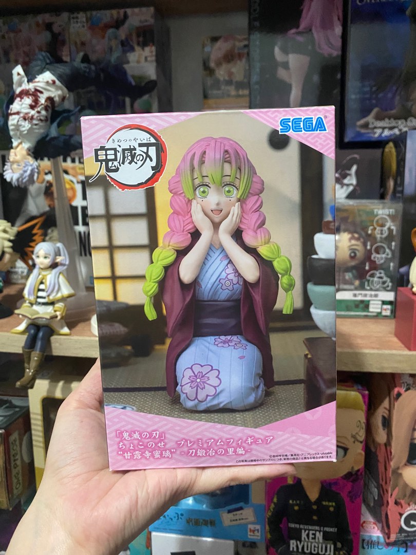 SEGA Demon Slayer Perching Figure Chokonose -Mitsuri Kanroji-, Hobbies ...
