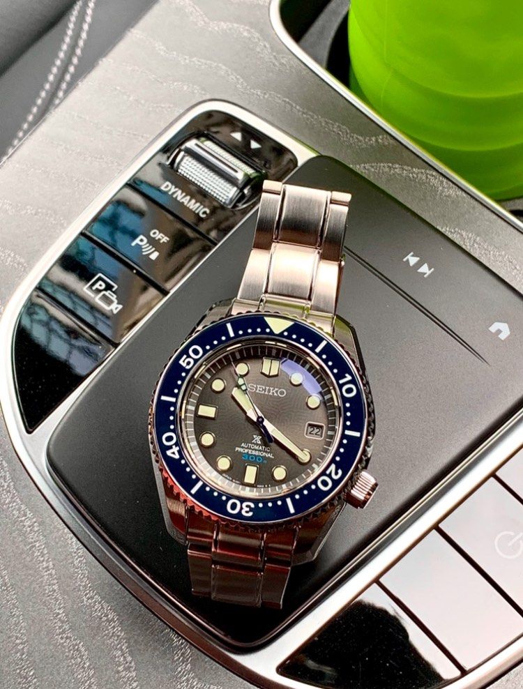 Extremely rare Seiko SLA045J1 SLA045 with dolphin skin grey texture ...