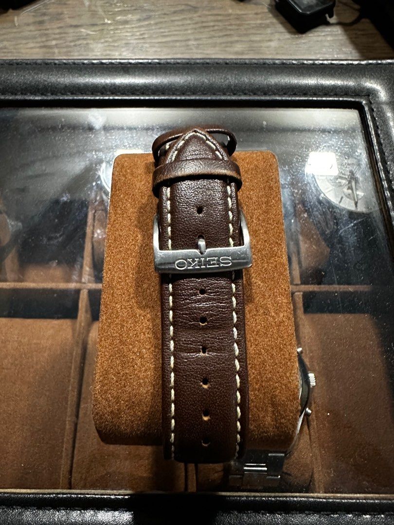 Seiko SUR449 Quartz Watch | Sunburst Green Dial Sapphire Crystal ...