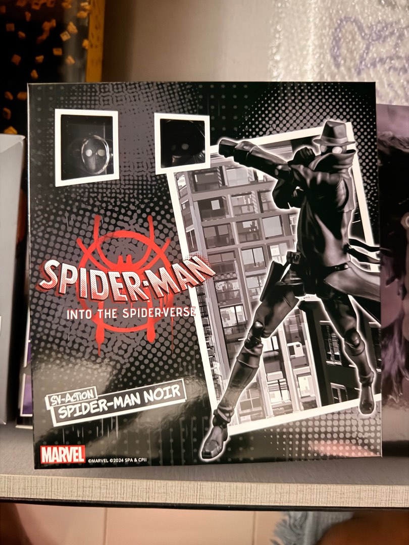 Sentinel Spider-Man: Into the Spider-Verse SV-Action Spider-Man Noir ...