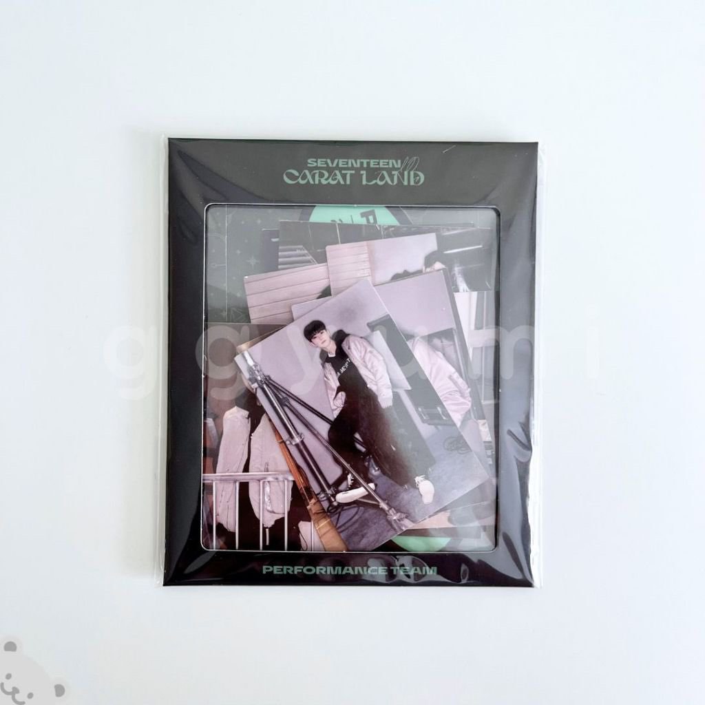 SEVENTEEN Caratland 2022 merch - Performance Unit Sticker Set sealed ...
