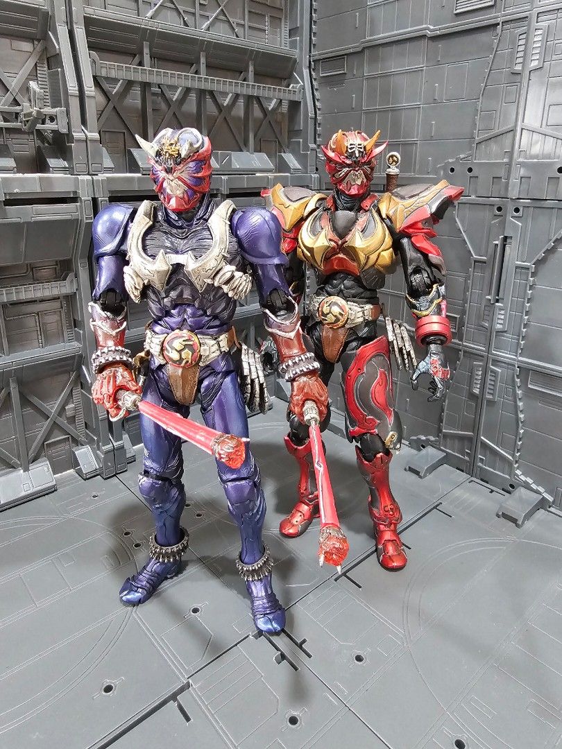 SIC Kamen Rider Hibiki and Kurenai form loose, Hobbies & Toys, Toys & Games on Carousell