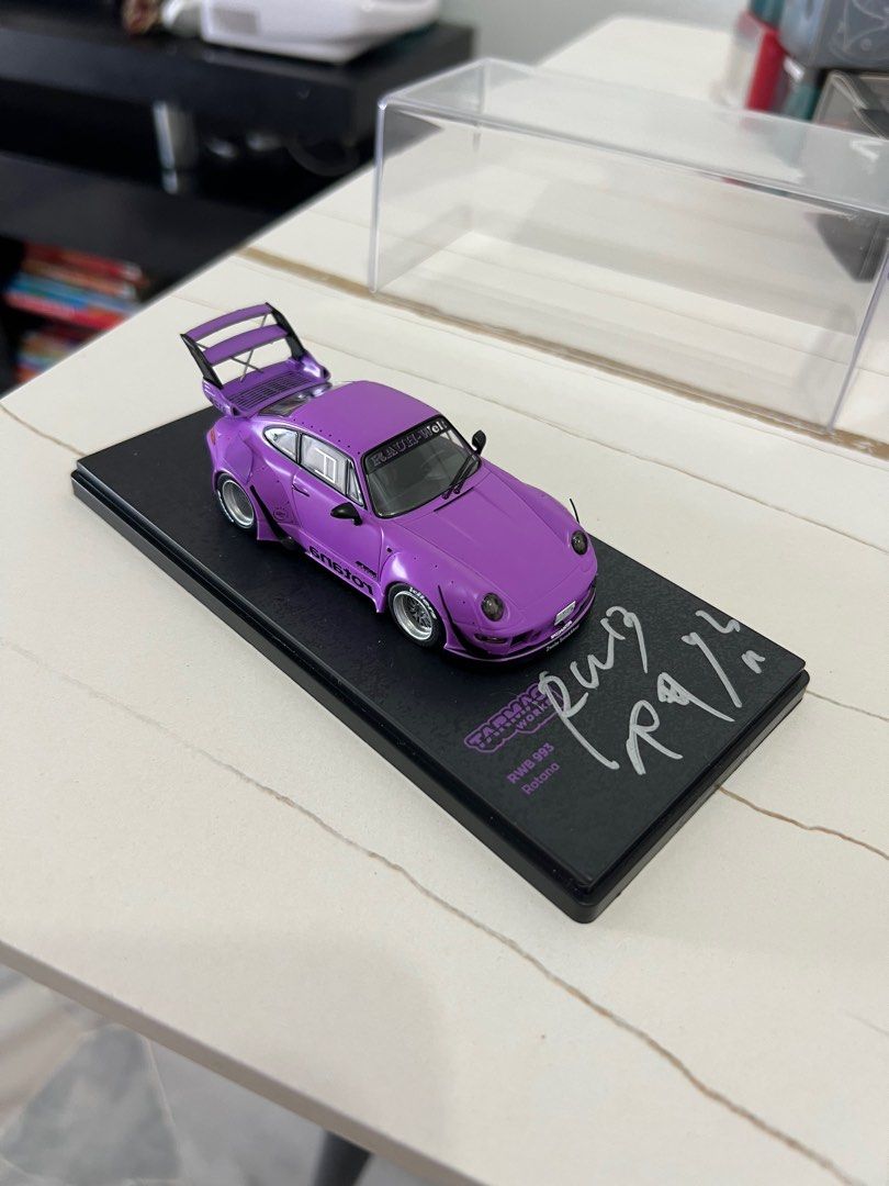 Signed Akira Nakai RWB Rotana 1/43 Tarmac Works, Hobbies & Toys, Toys ...