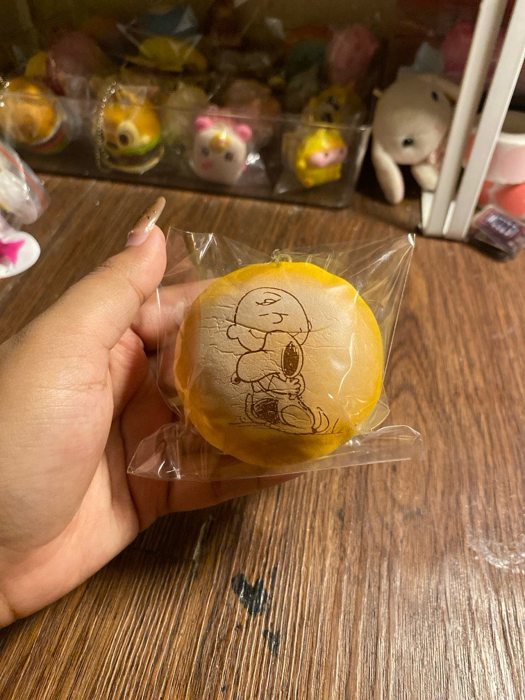 Snoopy Sugar Bun Squishy, Hobbies & Toys, Toys & Games on Carousell