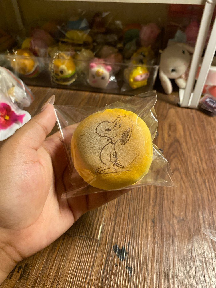 Snoopy Sugar Bun Squishy, Hobbies & Toys, Toys & Games on Carousell