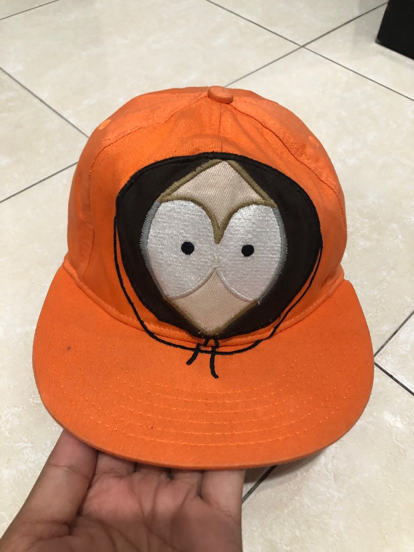 South Park Kenny hat orange, Men's Fashion, Activewear on Carousell