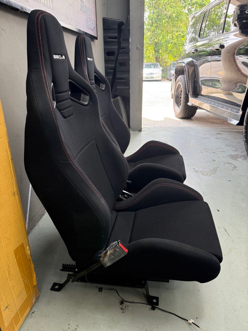 SSCUS Sport Speedster Fabric Racing seat, Auto Accessories on Carousell