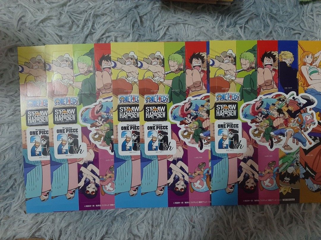 (Sticker) One Piece, Mugiwara, Hobbies & Toys, Collectibles ...