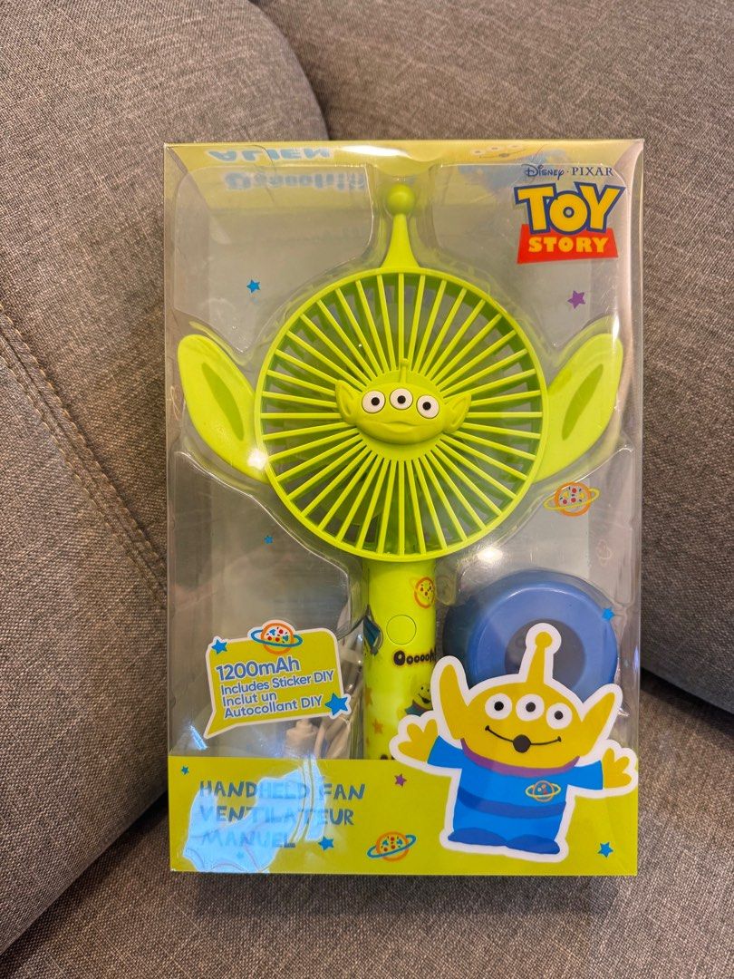 Toy Story Alien handy fan (full set), Hobbies & Toys, Toys & Games on ...