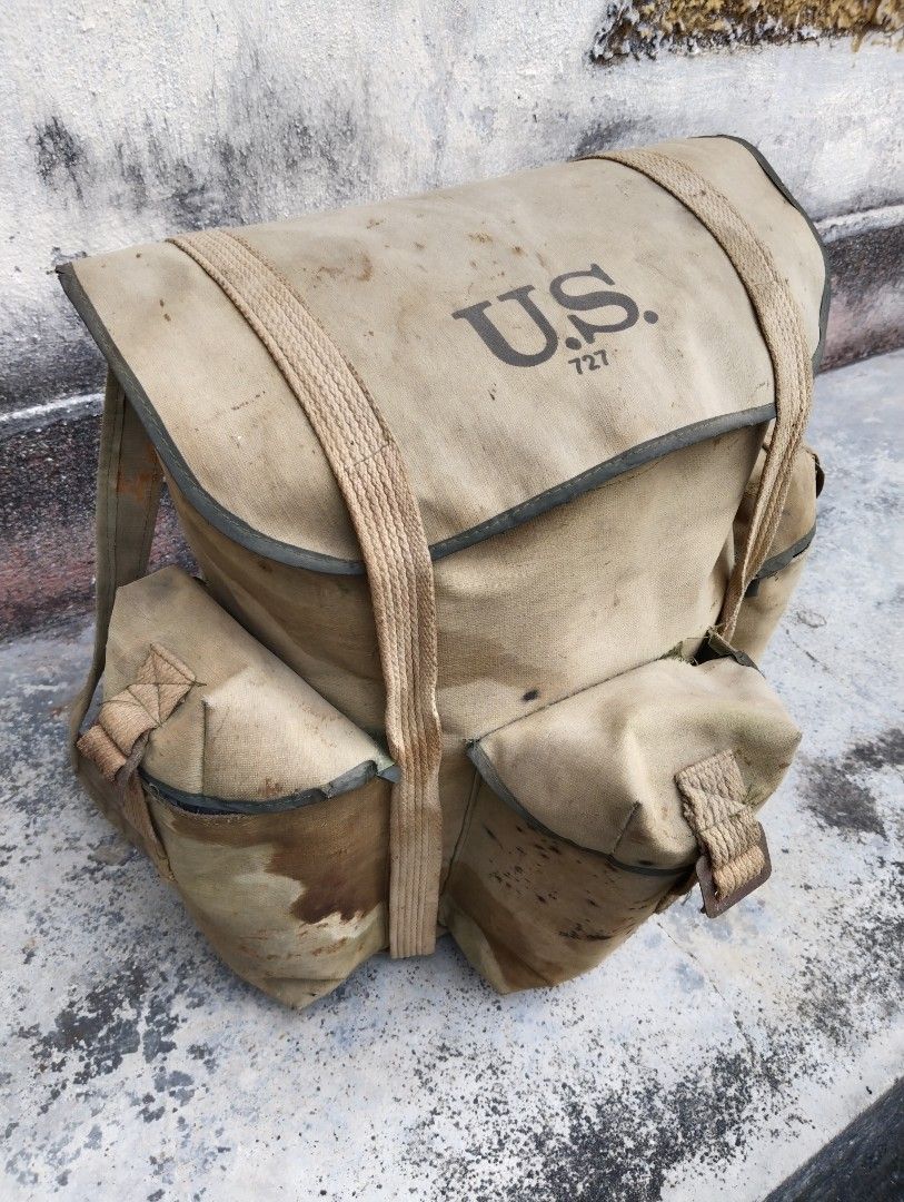US Army Backpack Vietnam War, Men's Fashion, Activewear on Carousell