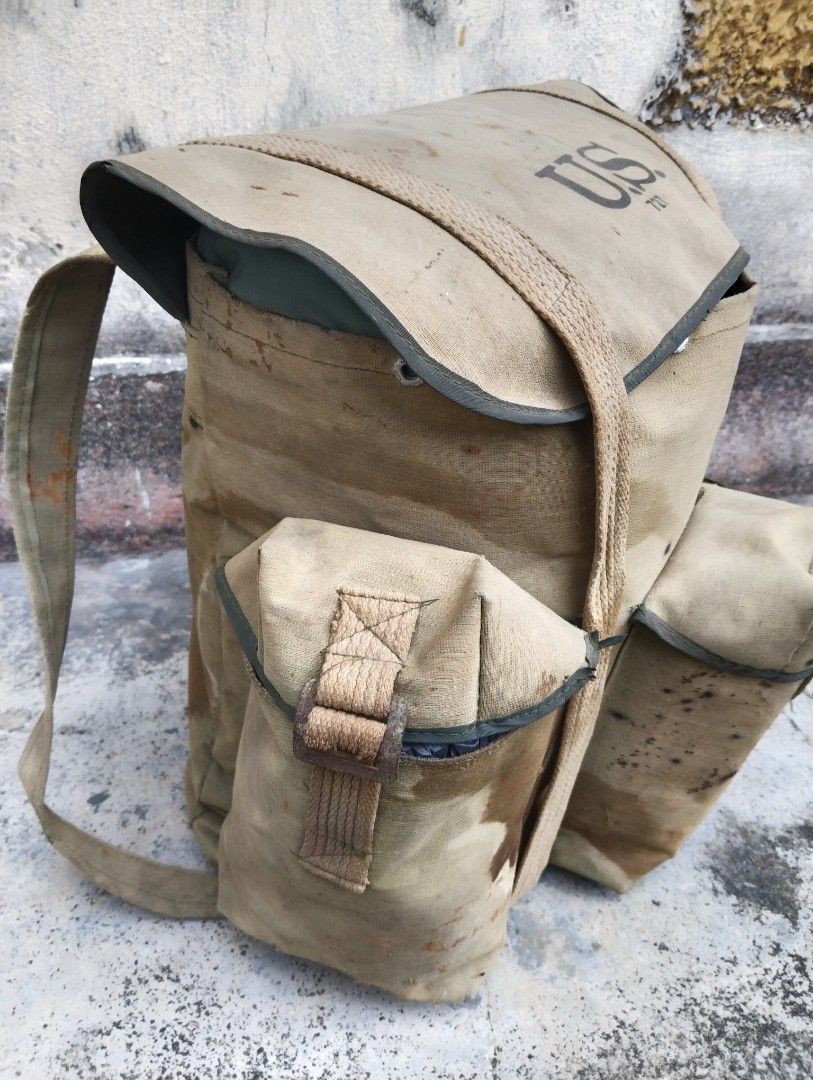 US Army Backpack Vietnam War, Men's Fashion, Activewear on Carousell