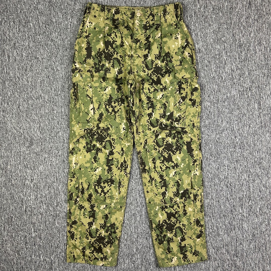 US Navy - NWU Woodland Camo Type III FR Combat Ensemble Trousers, Men's ...