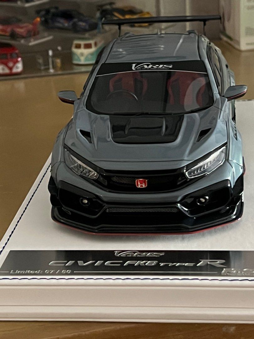 MS Model 1/18 Varis Honda Civic Type R FK8 Wide Body, Hobbies & Toys ...