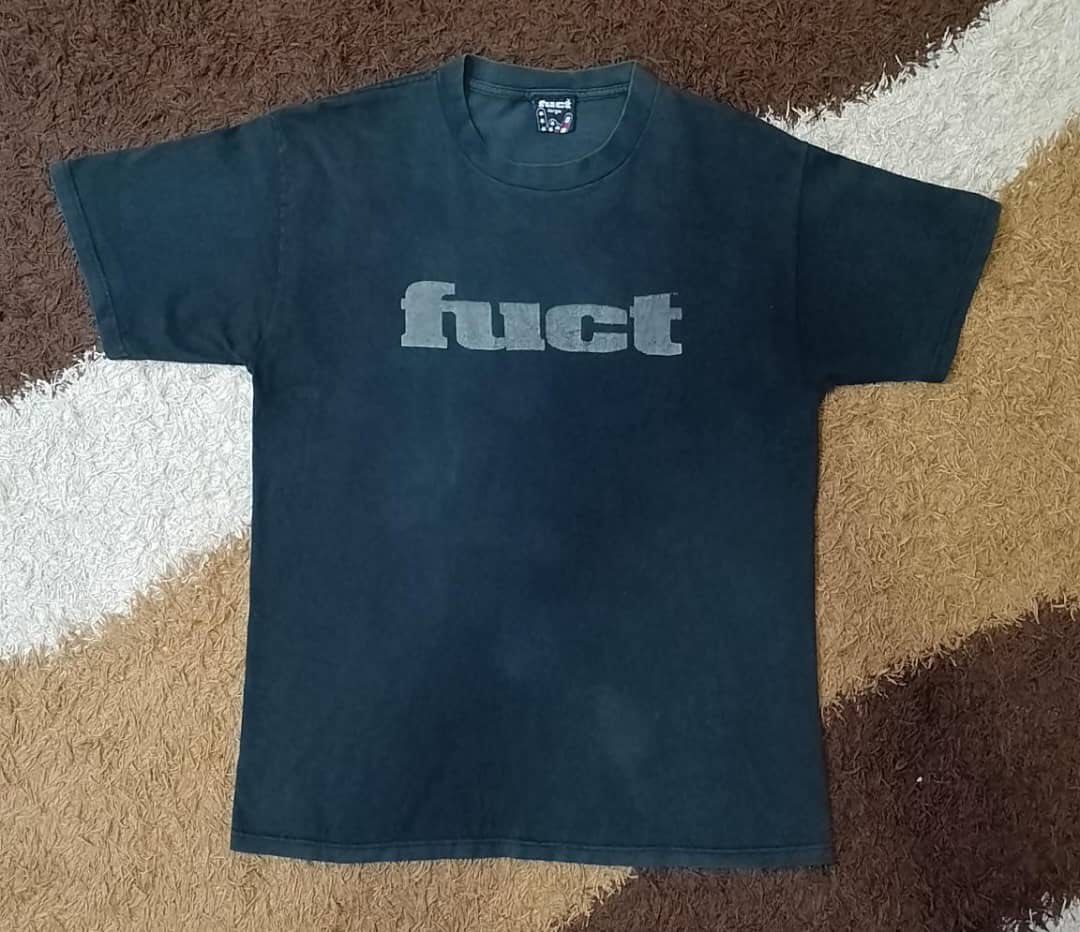 Vintage FUCT Reflected font, Men's Fashion, Tops & Sets, Tshirts & Polo ...