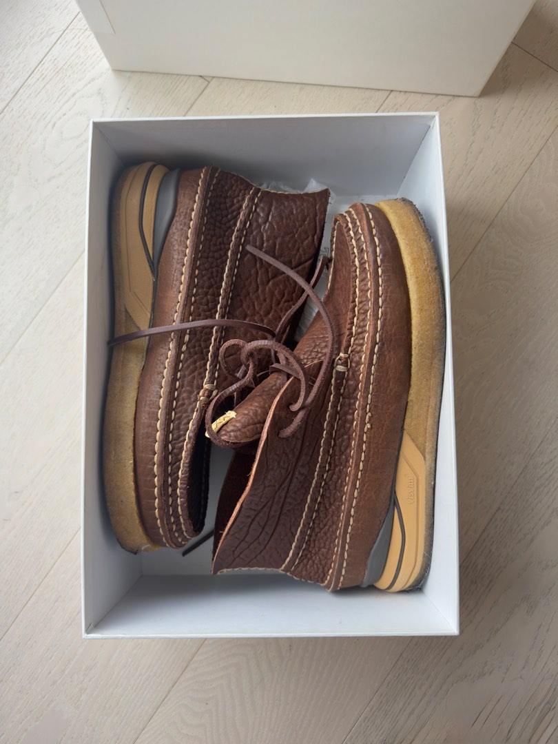 Visvim Canoe Moc II-Folk, Men's Fashion, Footwear, Boots on Carousell