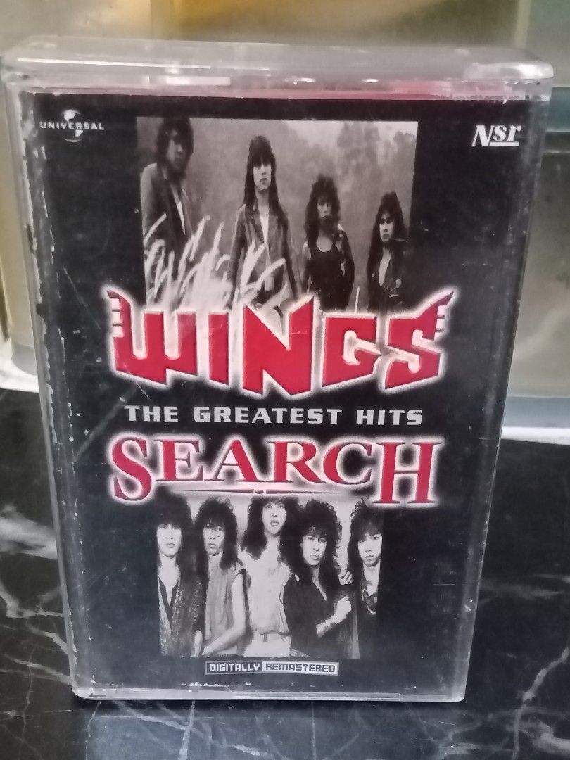 Wings & Search - The Greatest Hits Original Kaset, Hobbies & Toys ...