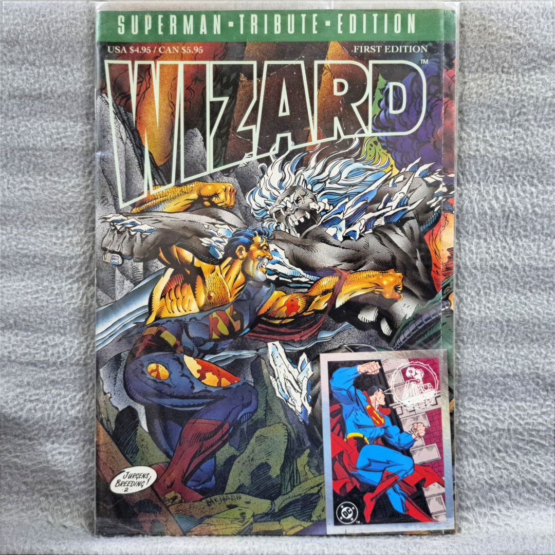 Wizard Superman Tribute Edition (Wizard Publications I-P), Hobbies ...