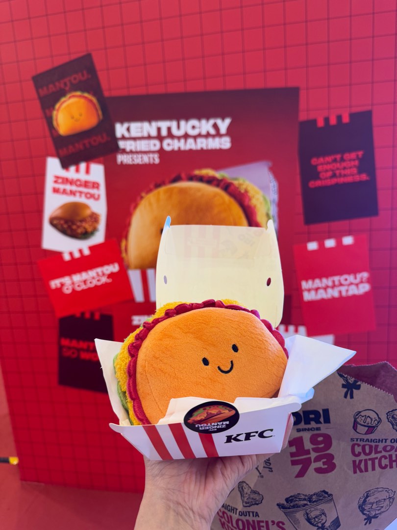 KFC Zinger mantou, Hobbies & Toys, Toys & Games on Carousell