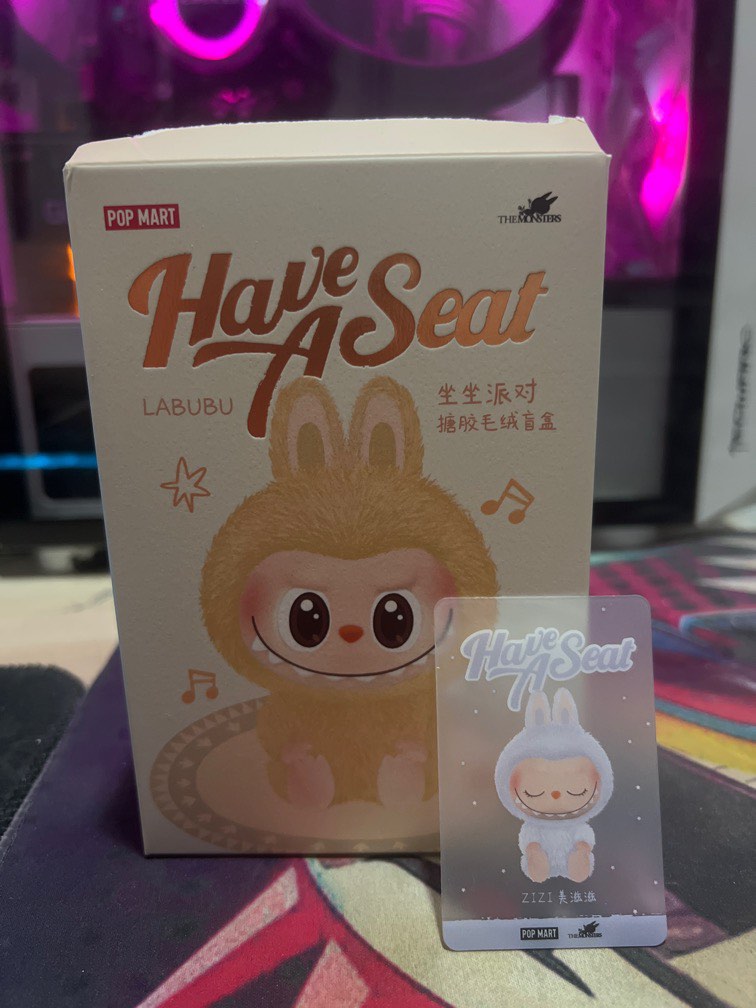 ZiZi Labubu V2, Popmart, Hobbies & Toys, Collectibles & Memorabilia ...