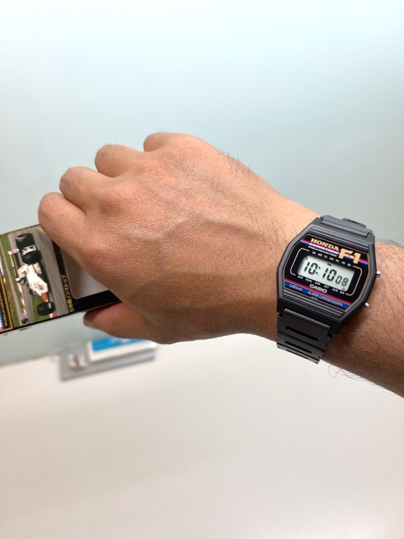1982 Honda F1 Racing Team Grandprix casio F-85 f85 watches, Men's ...