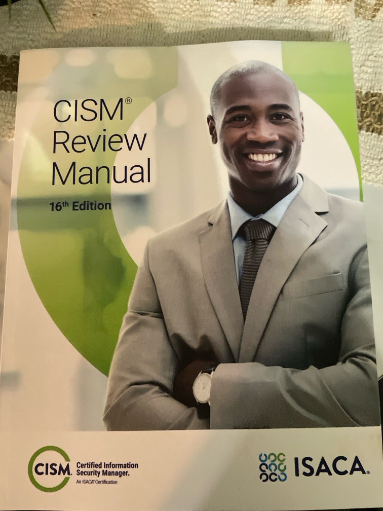 CISM Review Manual 16th Edition, Hobbies & Toys, Books & Magazines ...