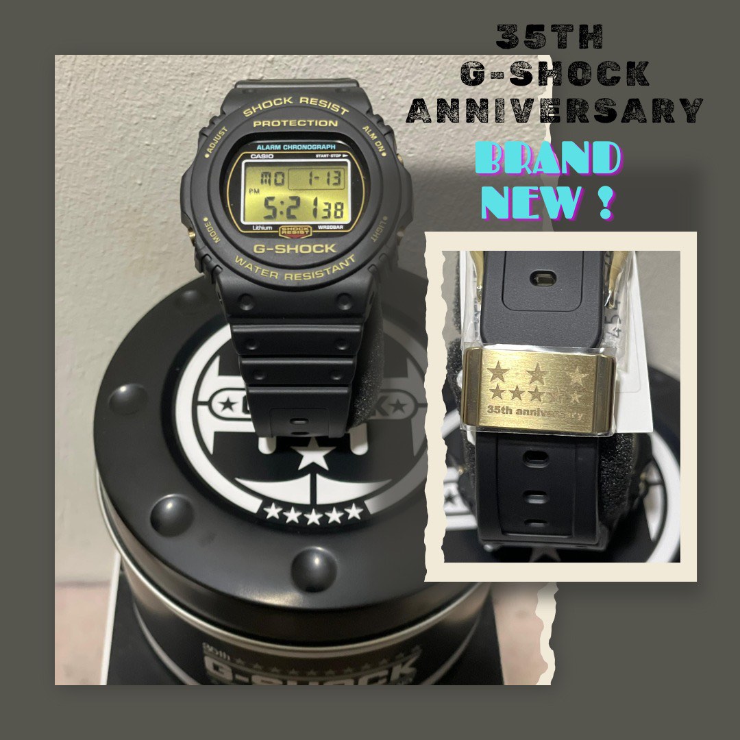 35th G-Shock Anniversary Limited Edition, Men's Fashion, Watches ...