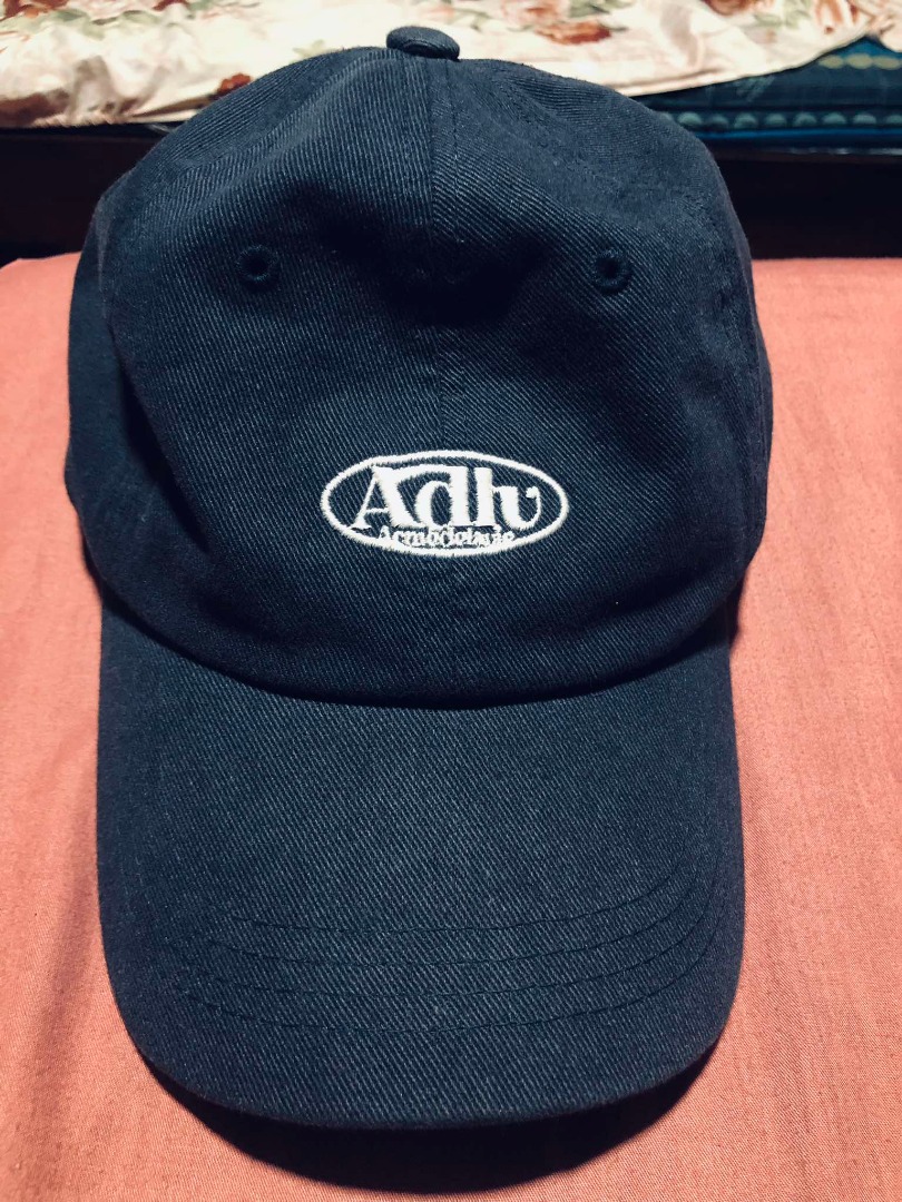 acmé de la vie ADLV X LISA - CIRCLE WAPPEN BALL CAP NAVY BLUE, Men's ...
