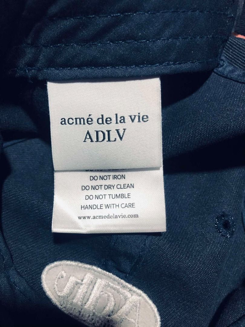 acmé de la vie ADLV X LISA - CIRCLE WAPPEN BALL CAP NAVY BLUE, Men's ...