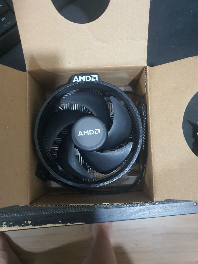 AMD AM5 Wraith Stealth Original CPU Cooler - New, Computers & Tech ...