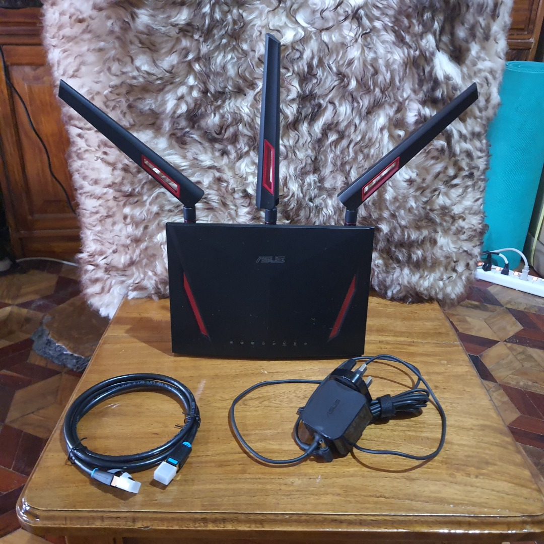 ASUS GAMING ROUTER RT-AC86U AC2900 5G 2.4G 5GHz Wifi Router like TP ...
