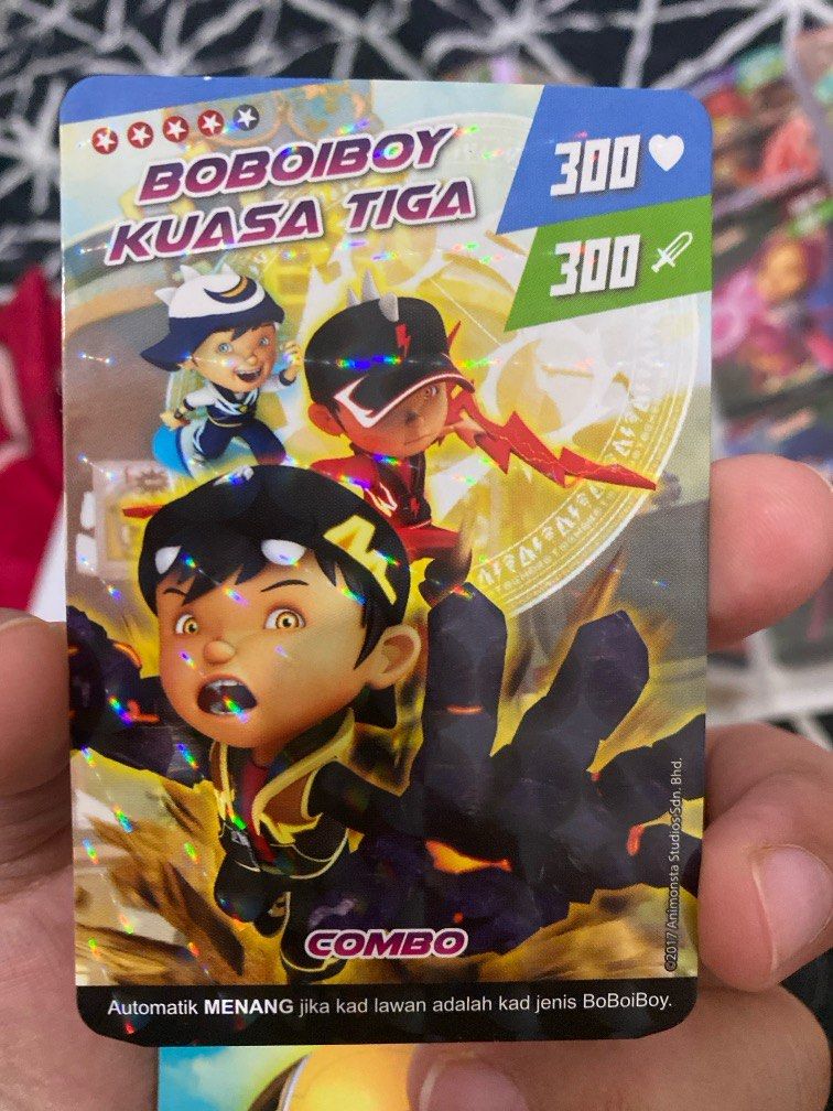 Boboiboy Kuasa Tiga LImited Edition, Hobbies & Toys, Collectibles ...